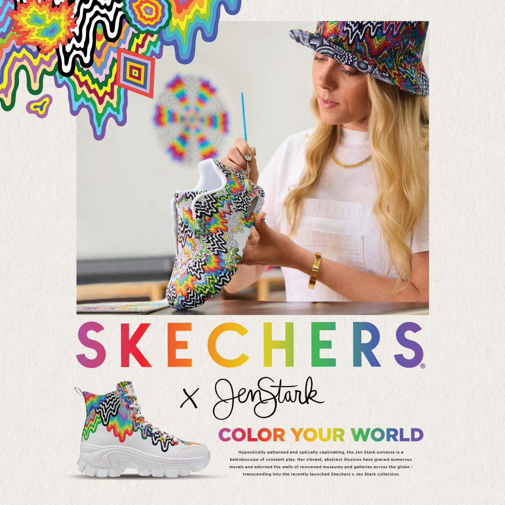 SKECHERS X JEN STARK : Color Your World คอลเลคชันที่เกิดจากความร่วมมือ ...